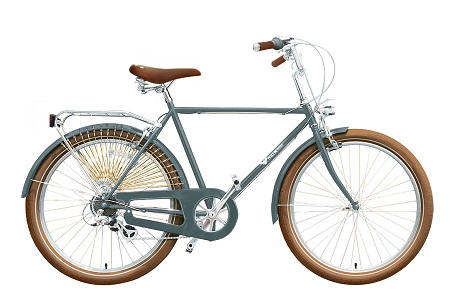 Diamond Frame Bike by Peace Bicycles - Sporty Vintage Commuter Cruiser